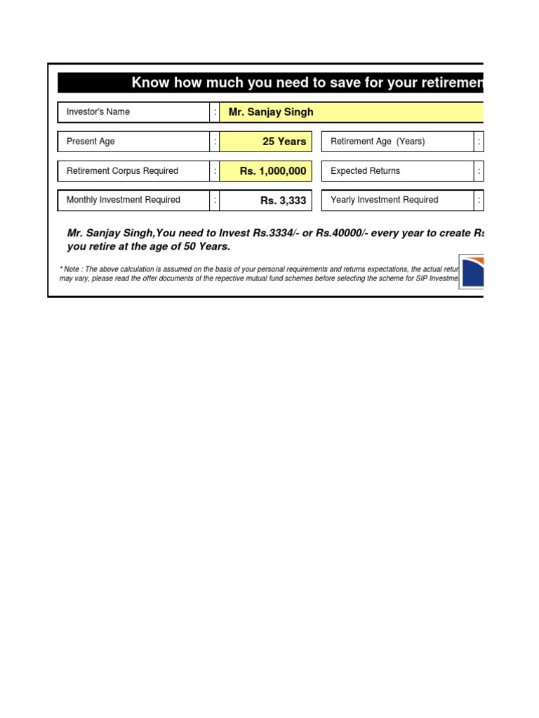 How Much I Need To Save | PDF | Business