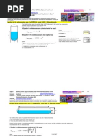 Surface Area Calculations Vessel Tanks | PDF | Area | Geometry
