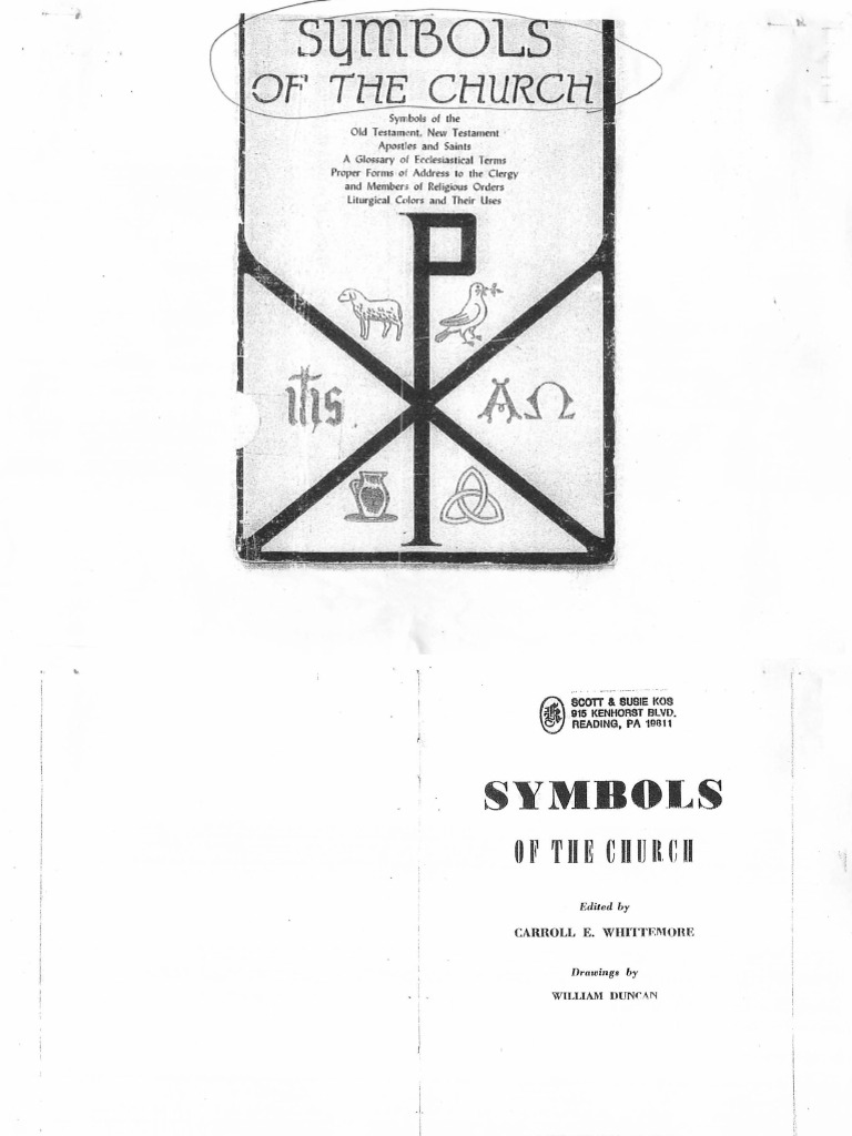 Symbols of The Church | PDF | Trinity | Lamb Of God