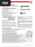 Ficha Tecnica Perno Estructural Astm A 325 Tipo 1 | PDF | Tornillo | Conocimiento procedimental