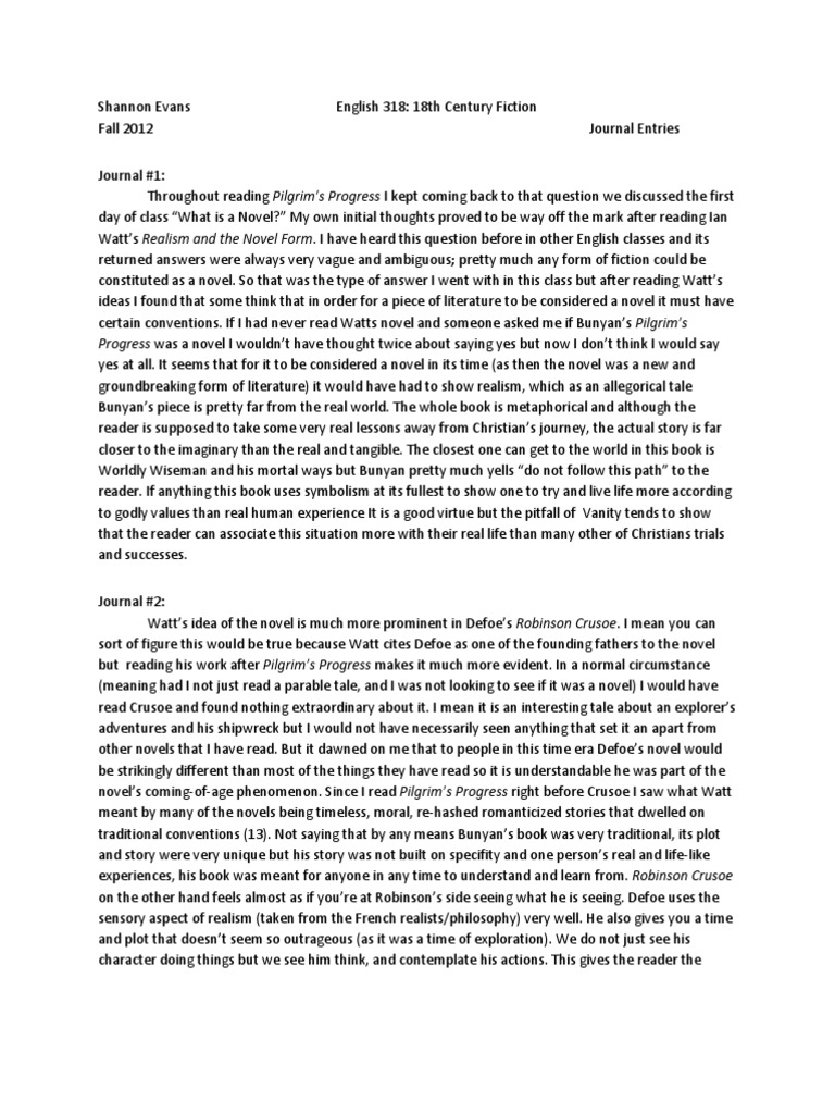 18th Century Journals | PDF