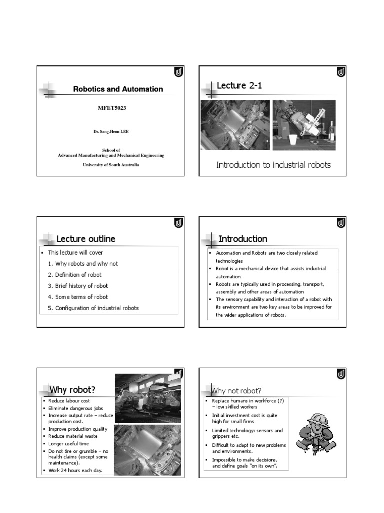 Robotics Unit2 | Download Free PDF | Robot | Robotics