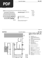 Golf 1 Wiring Diagrams | PDF