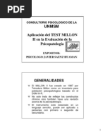 Test Millon (Cuadernillo) | PDF