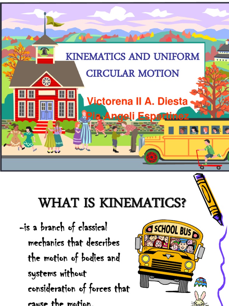 Kinematics and Circular Motion | PDF | Rotation Around A Fixed Axis | Acceleration