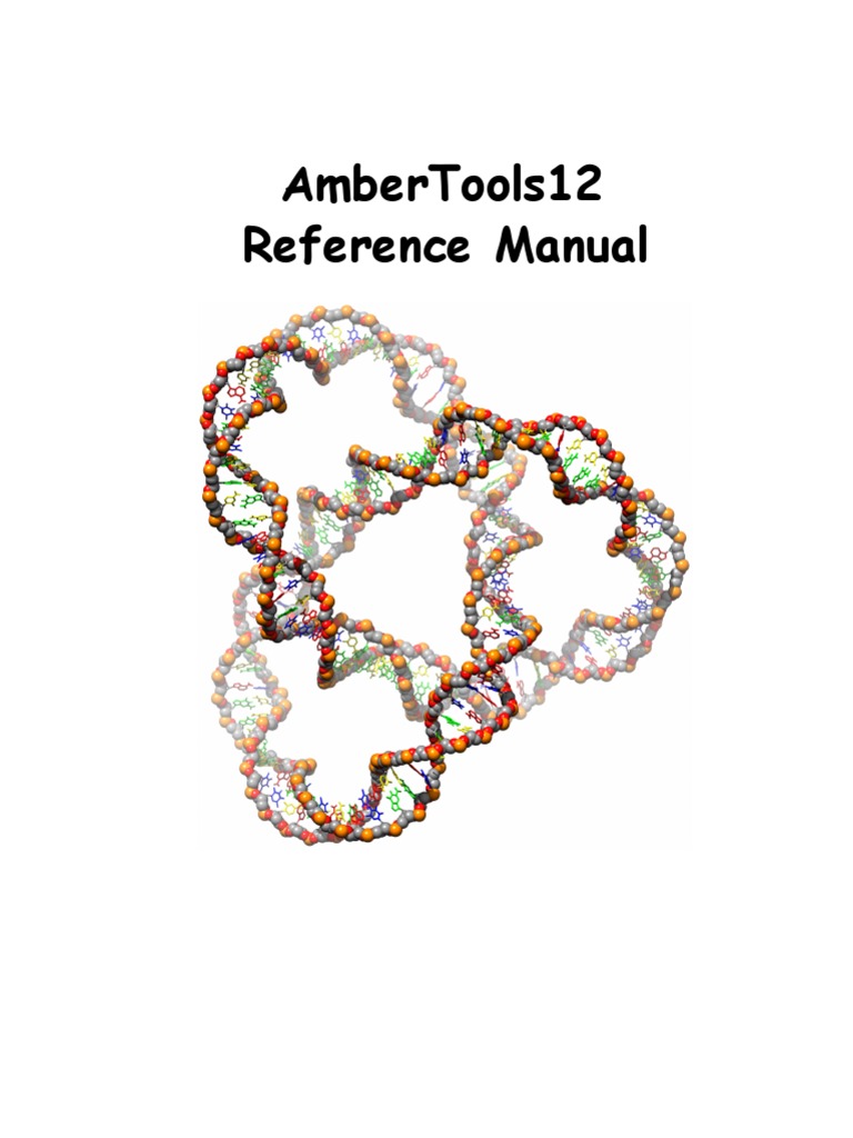 Amber Tools Software | PDF | Chemistry | Physical Chemistry