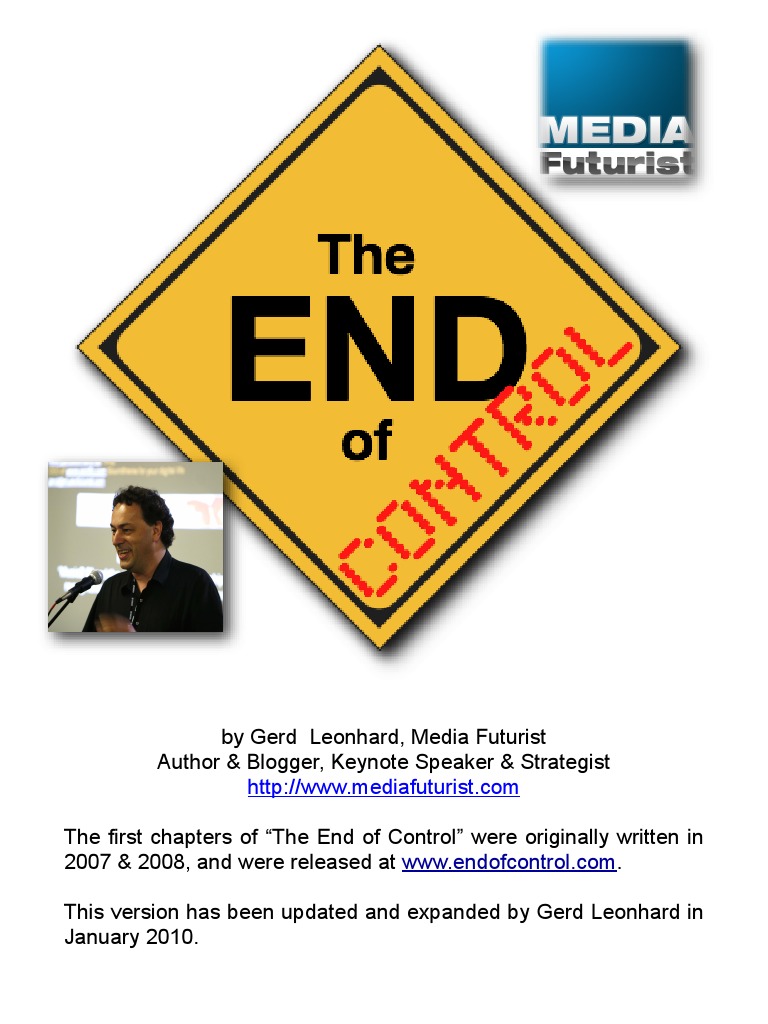 The End of Control - Summary (Gerd Leonhard) | PDF | Copyright | Music ...