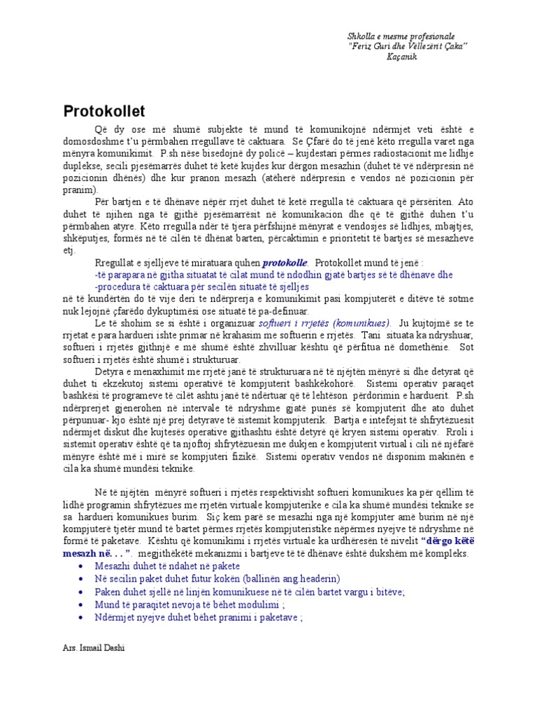 Protokollet | PDF