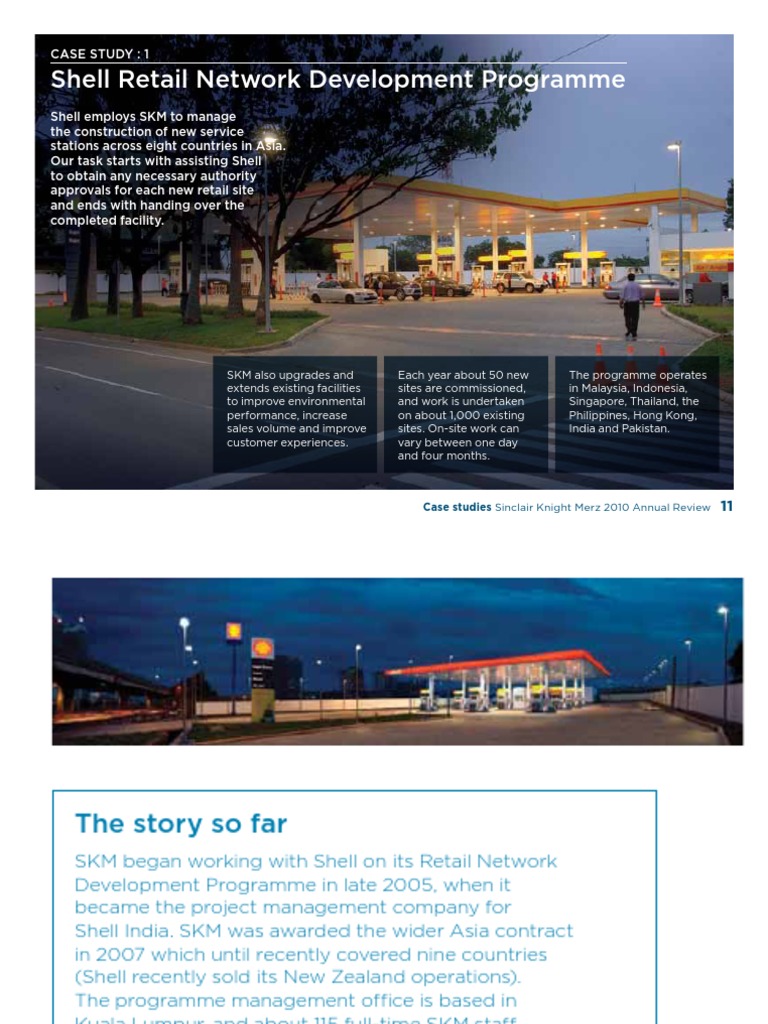 Shell Retail Network Development Programme: Case Studies Sinclair ...