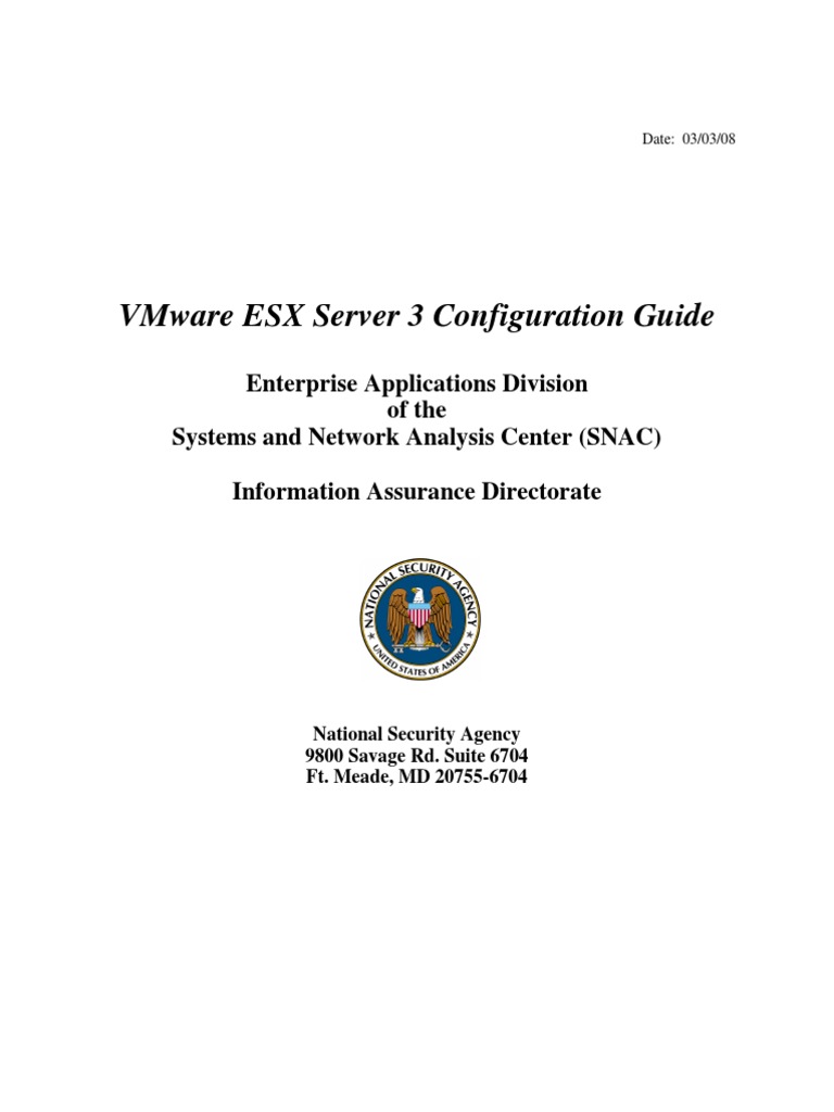 ESX Server Config Guide | PDF | Computer Network | Network Switch