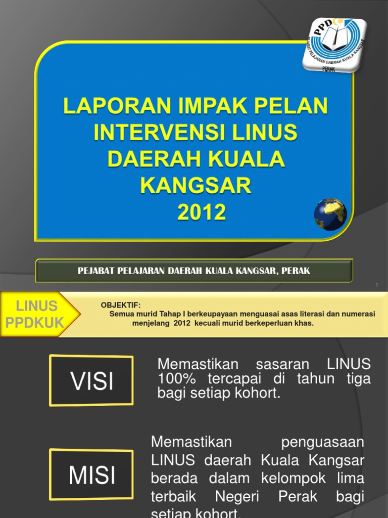 Laporan Impak Pelan Intervensi LINUS | PDF