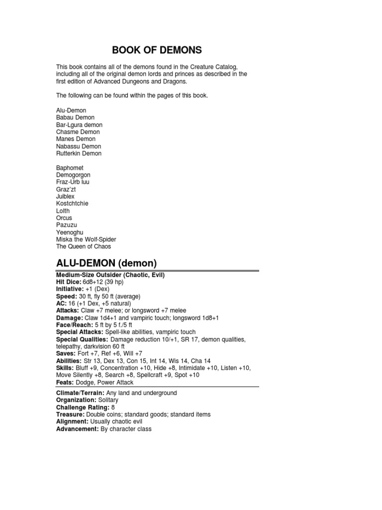 Book of Demons | PDF