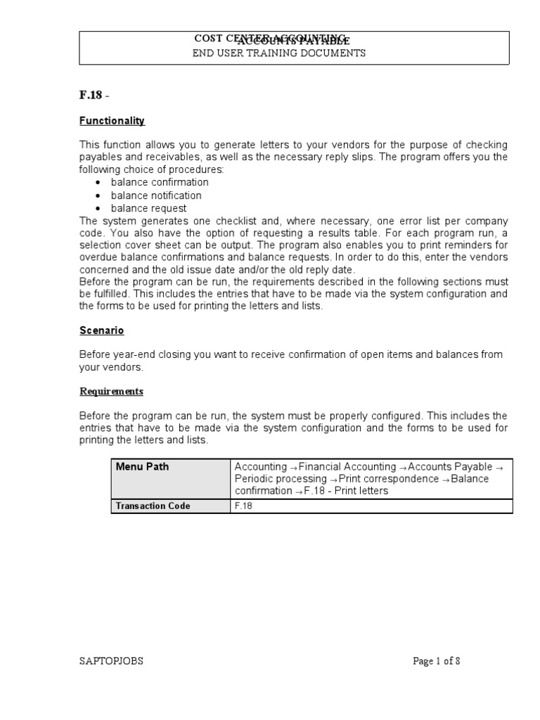 Vendor Bal Confermation | PDF | Accounts Payable | Areas Of Computer ...