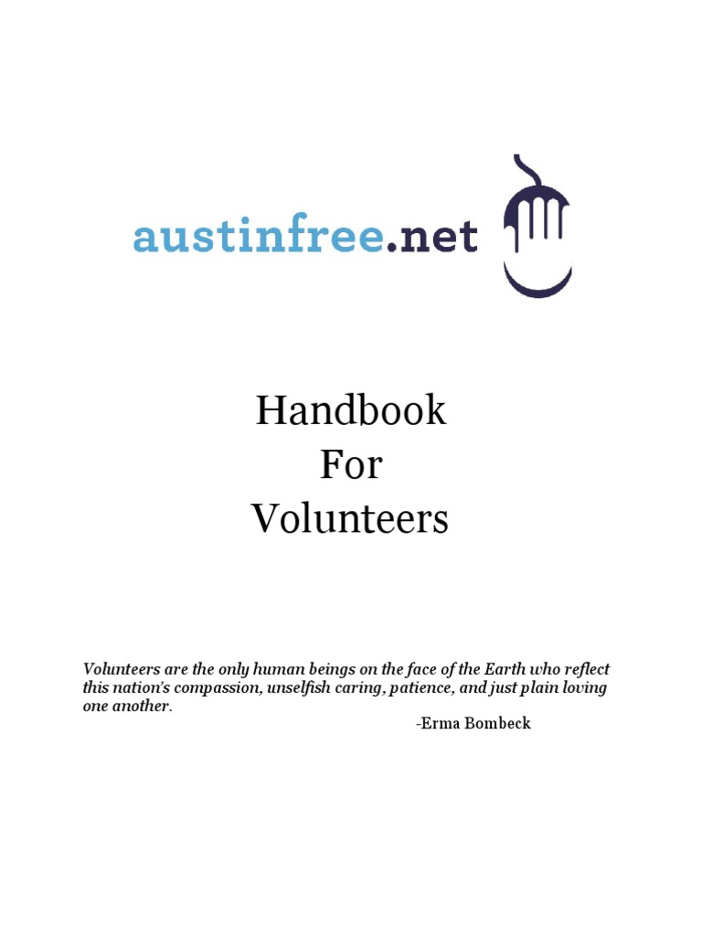Volunteer Handbook | PDF