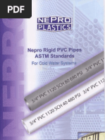 Neproplast PVC & HDPE Pipe Catalog | PDF | Polyvinyl Chloride | Pipe ...