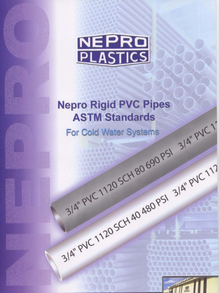 Nepro PVC Pipes | PDF | Pipe (Fluid Conveyance) | Polyvinyl Chloride