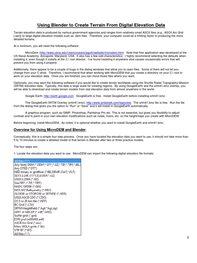 Heightmap Tutorial | Download Free PDF | Texture Mapping | File Format