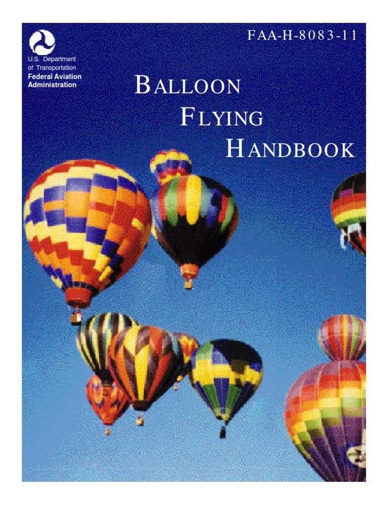 Balloon Flying Handbook | PDF | Airship | Aeronautics