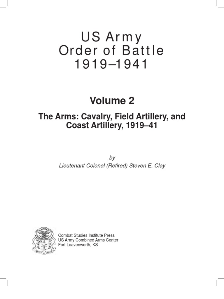 WWII Army Units History II | PDF | Regiment | Division (Military)