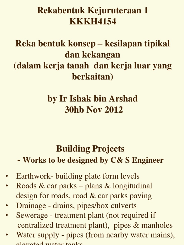 Earthwork Design: Key Considerations | PDF | Drainage | Sanitary Sewer