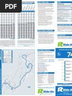 GO Transit - Bus & Train Schedules | PDF | Fare | Passenger Rail Transport