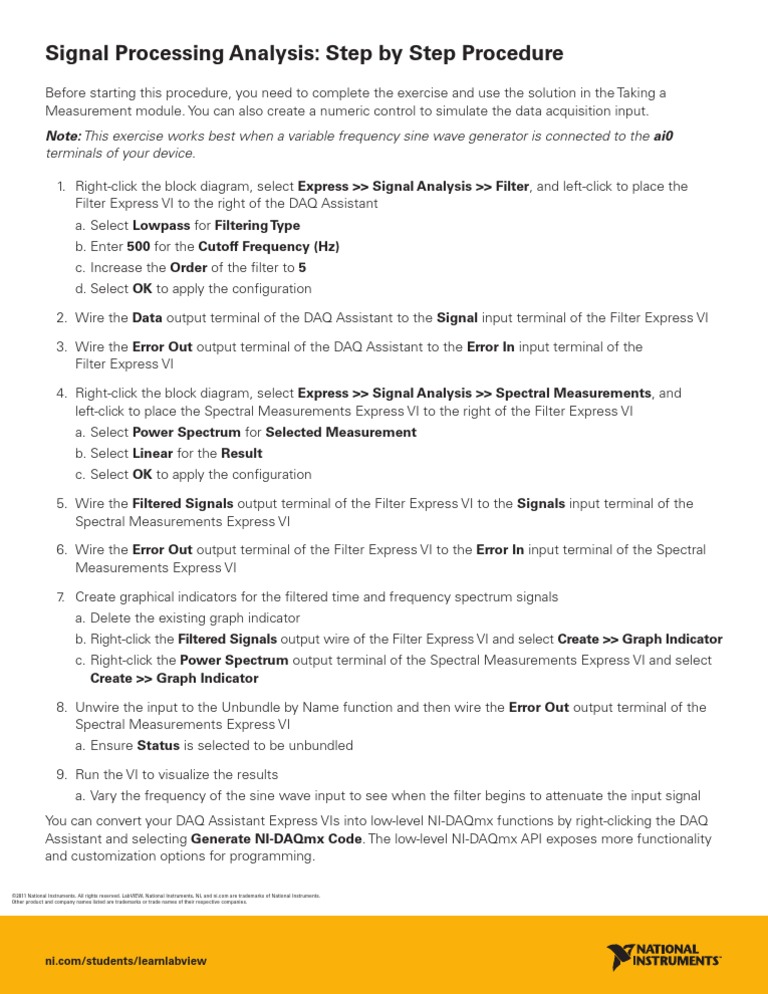 Processing Steps | PDF | Spectrum | Filter (Signal Processing)