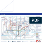 Standard Tube Map PDF | PDF | Transport Infrastructure | Public Transport