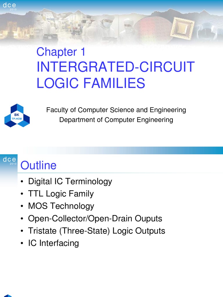 Chapter1 - Integrated-Circuit Logic Family | PDF | Mosfet | Cmos