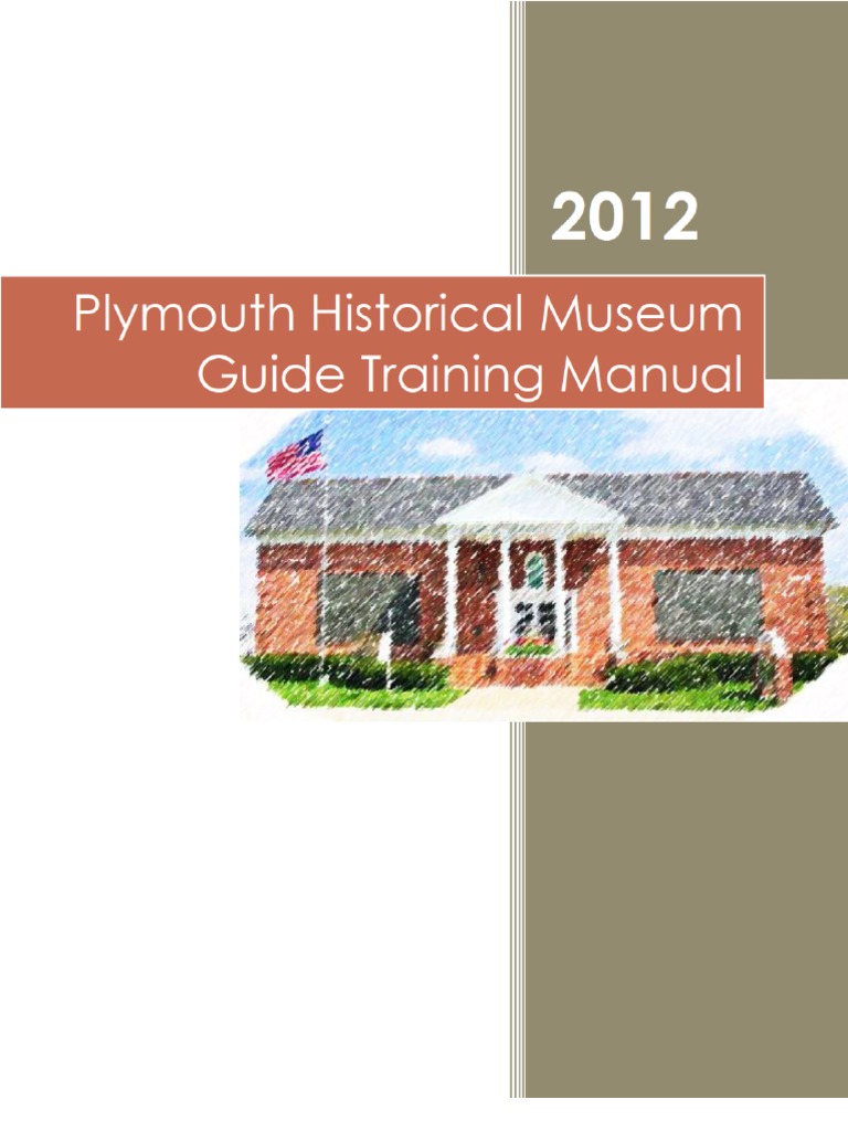 Final Draft Docent Training Manual | PDF | Archive | Museum