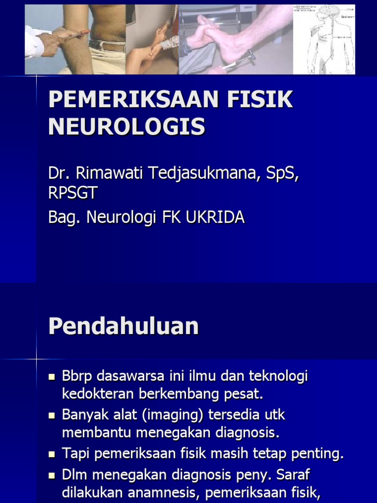 Pemeriksaan Fisik Neurologi Rev | PDF