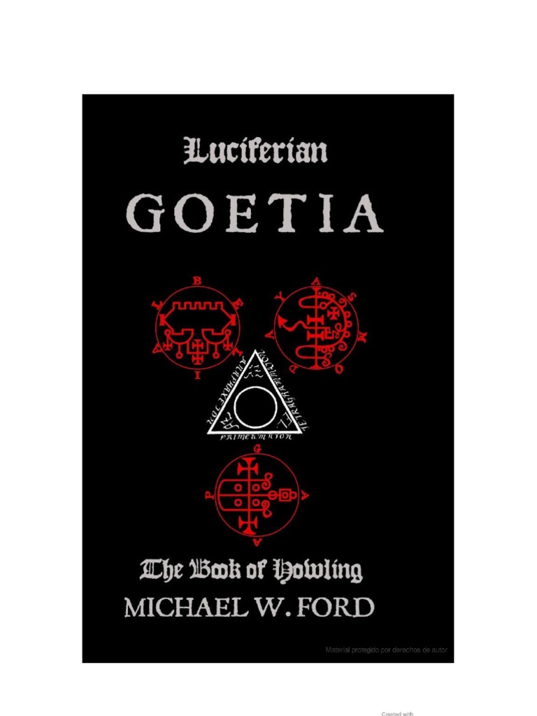Luciferian Goetia The Book of Howling | PDF