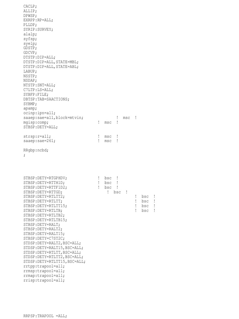 Core Node Health Check Commands | PDF