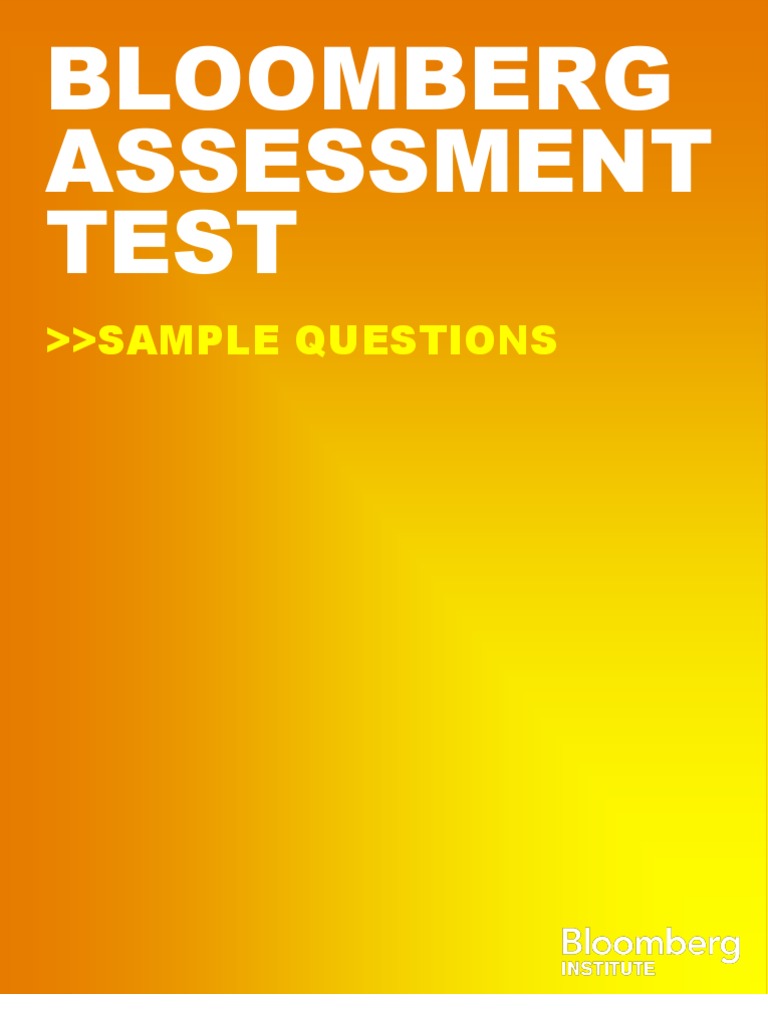 Bloomberg Sample Questions | PDF | Mergers And Acquisitions | Euro