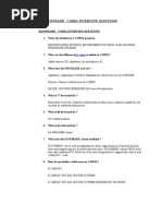COBOL Scenario-Based Interview Q&A | PDF
