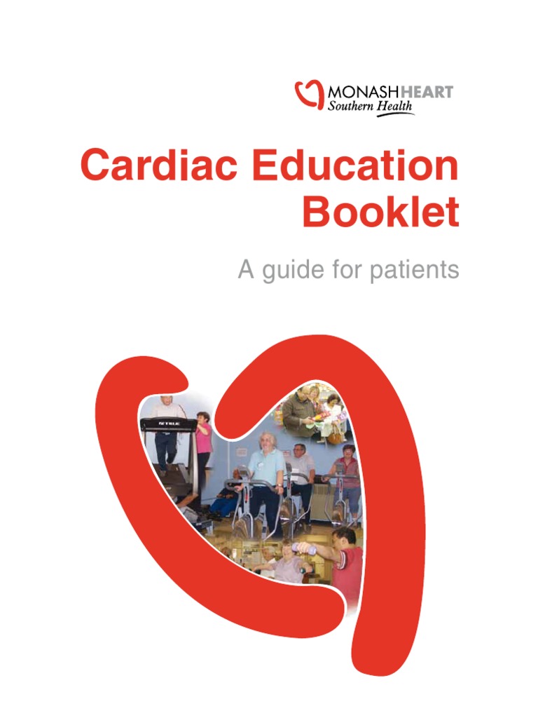 Cardiac Rehab Booklet | PDF | Coronary Artery Disease | Angina Pectoris