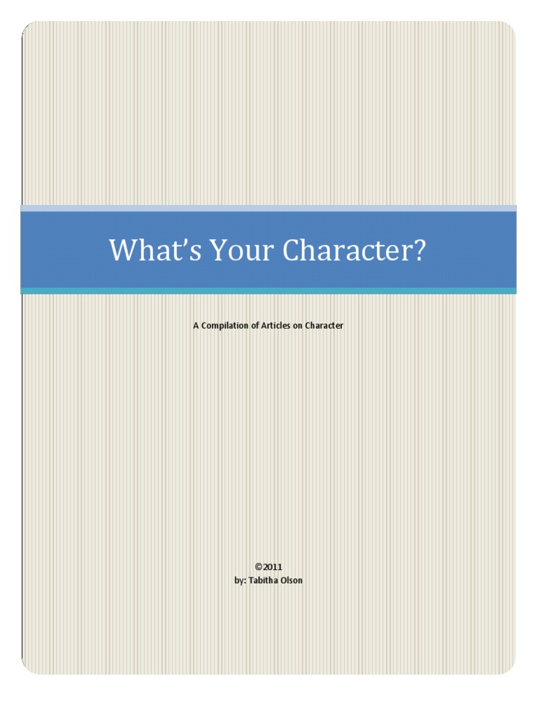 Writing Amazing Characters PDF | PDF | Narration