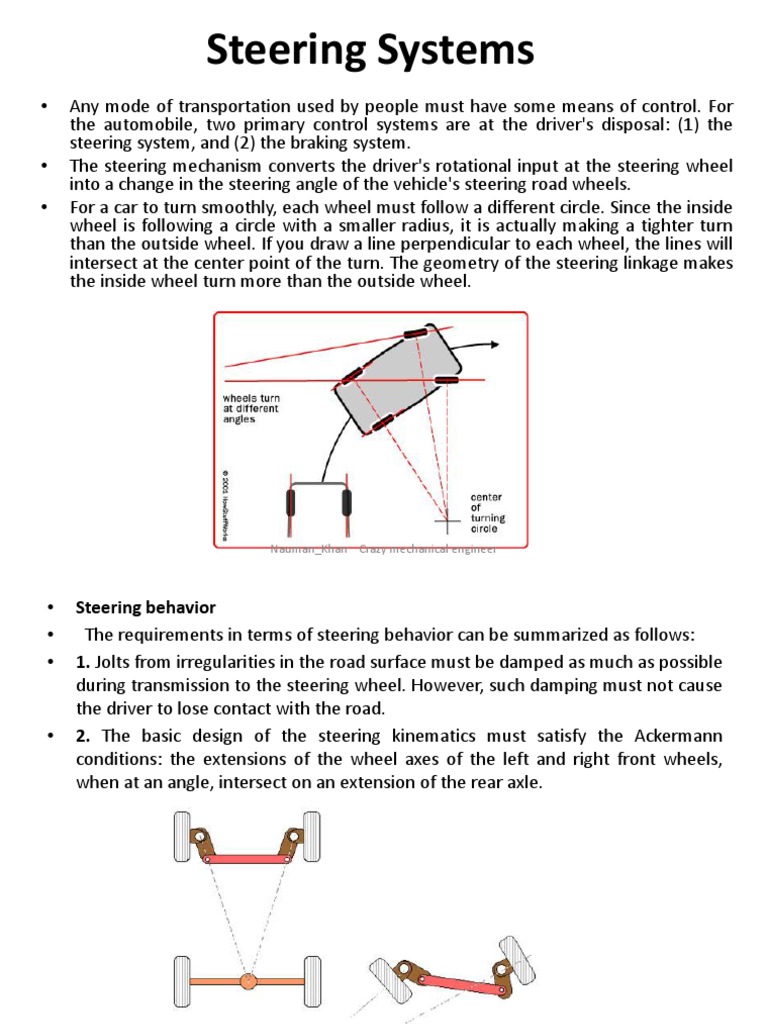 Steering System | PDF | Steering | Pump
