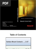 Sentrol 1078 1076 Series Magnetic Contacts Data Sheet | PDF | Switch ...
