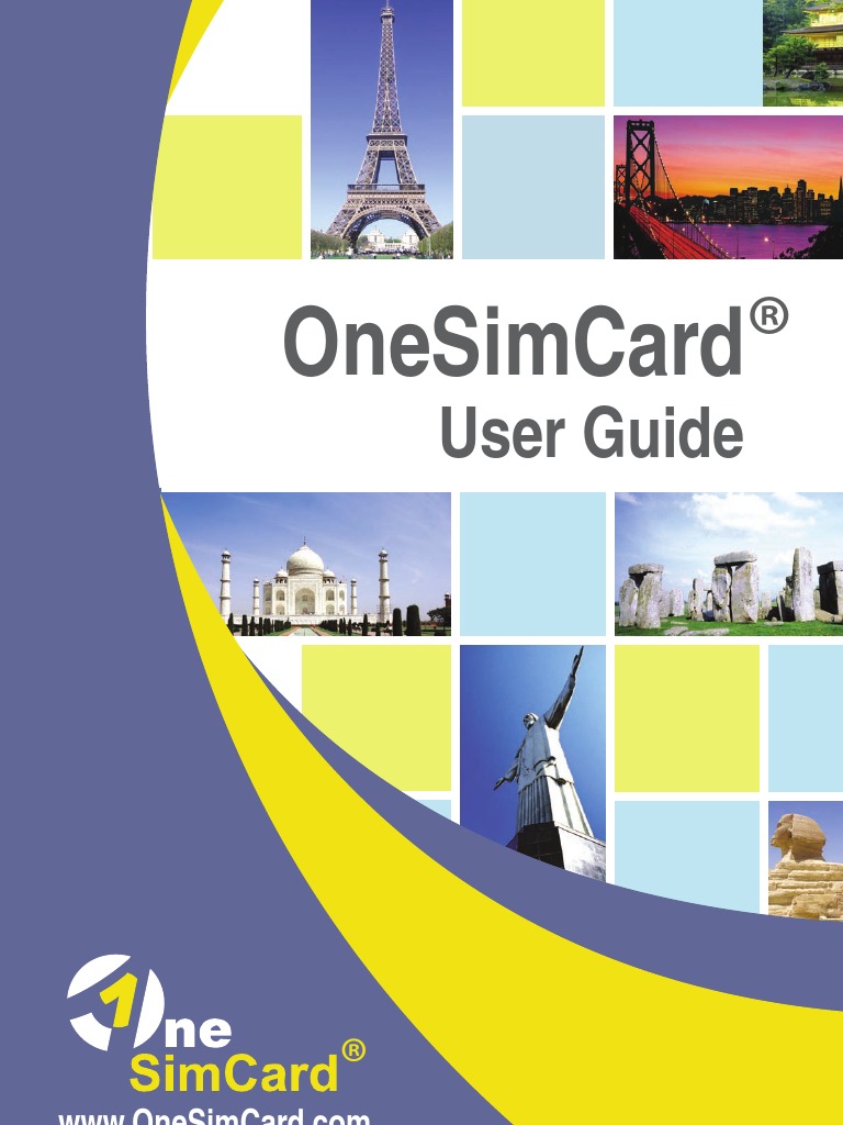 One Sim Card Manual | PDF | Subscriber Identity Module | I Phone