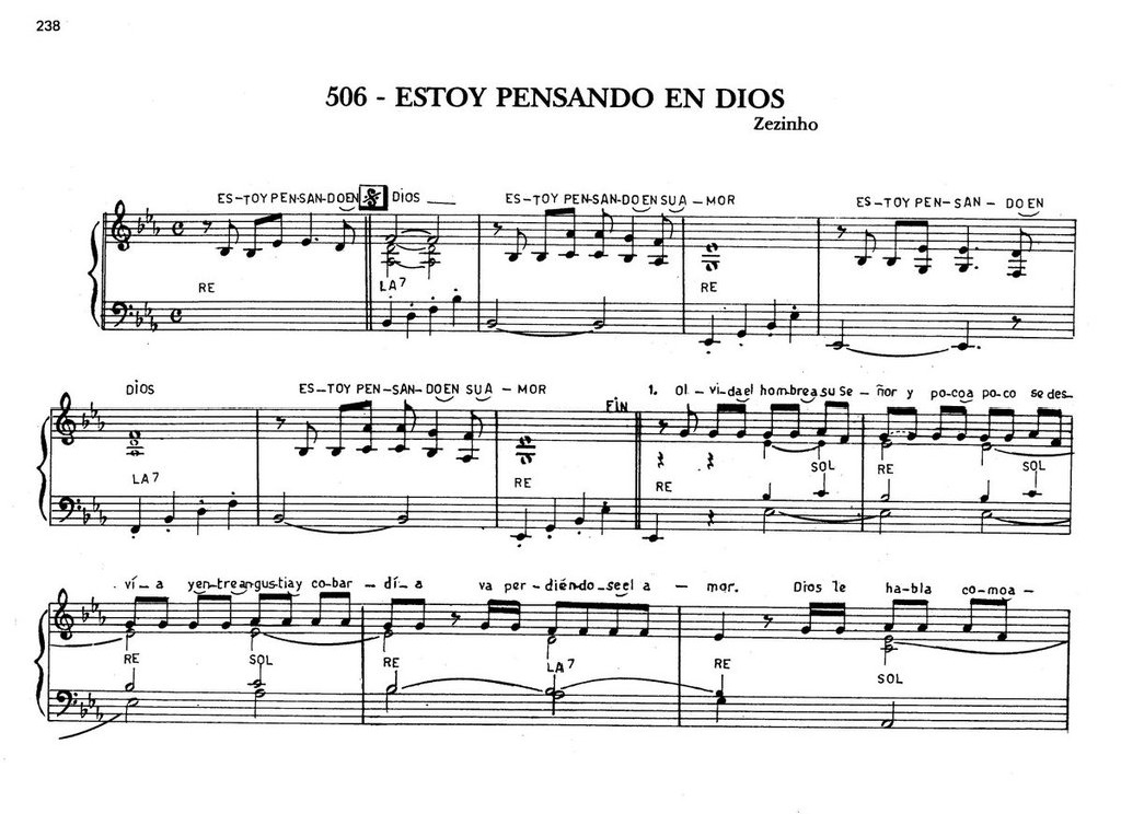 Estoy Pensando en Dios Padre Zezinho | PDF | Entretenimiento (general)