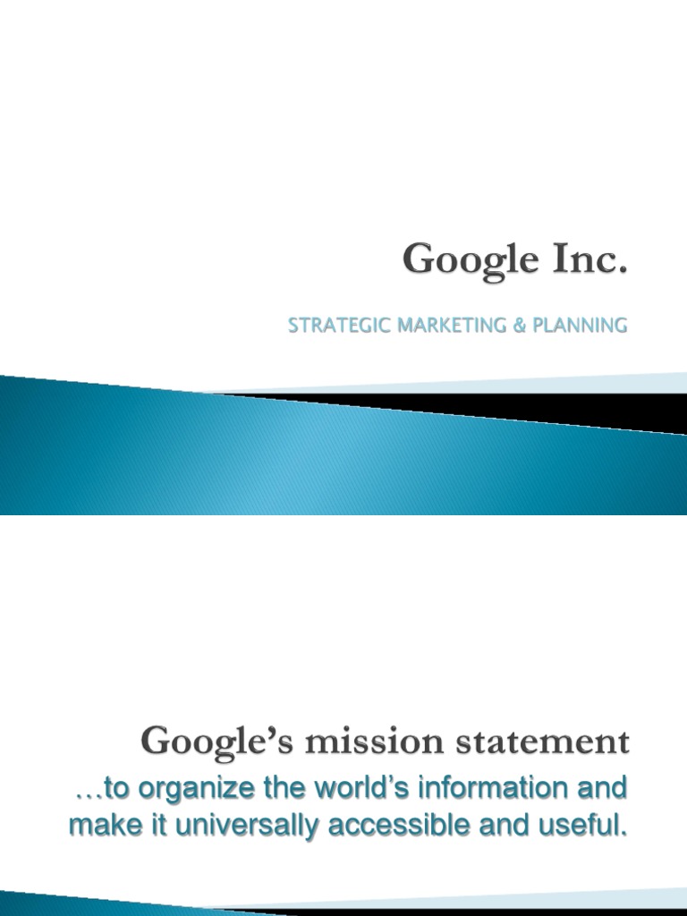 Google - Case Study | Download Free PDF | Google | Web Search Engine