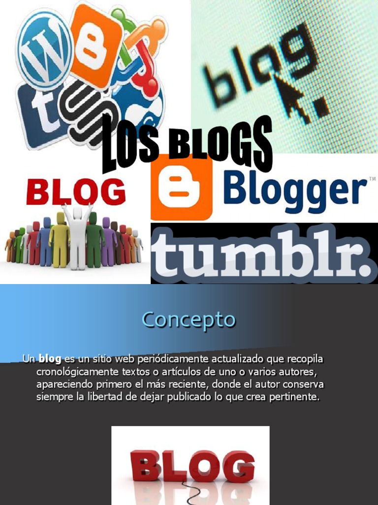 Características y Estructura de un Blog | PDF | Blog | Comunicación