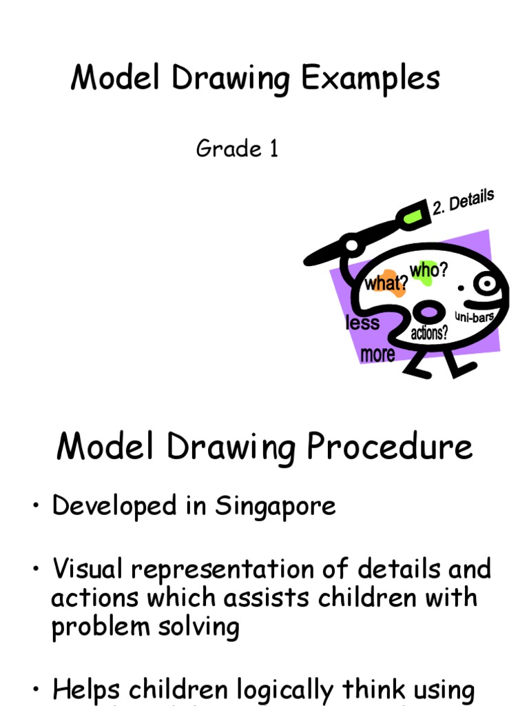 Model Drawing in Grade 1 Mathematics | PDF | Subtraction | Teaching ...