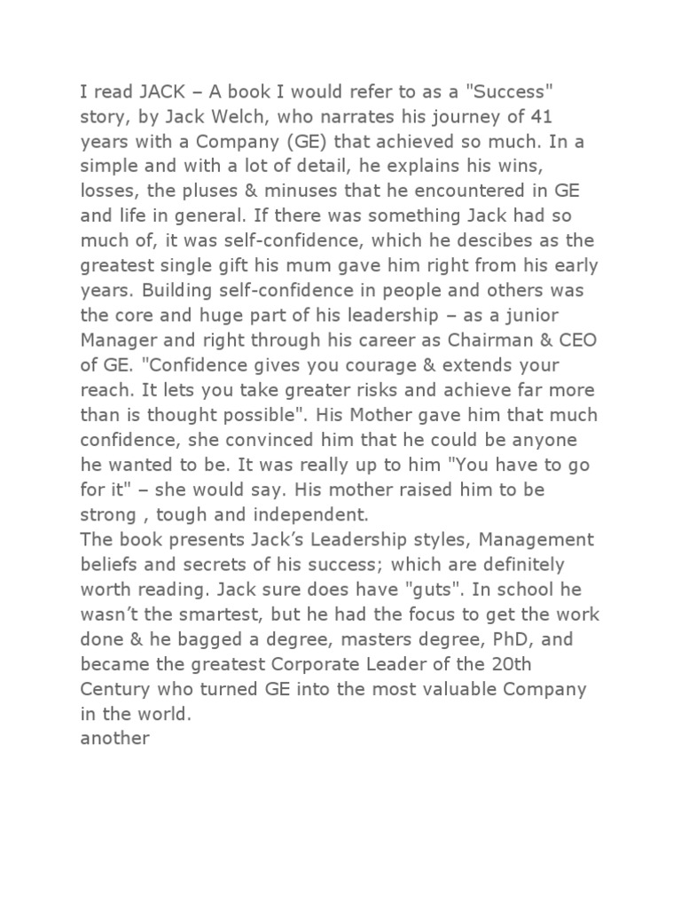 Jack: Straight From The Gut | PDF