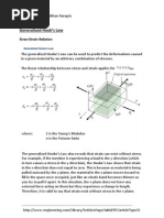 Lamé Parameters | PDF | Elasticity (Physics) | Continuum Mechanics