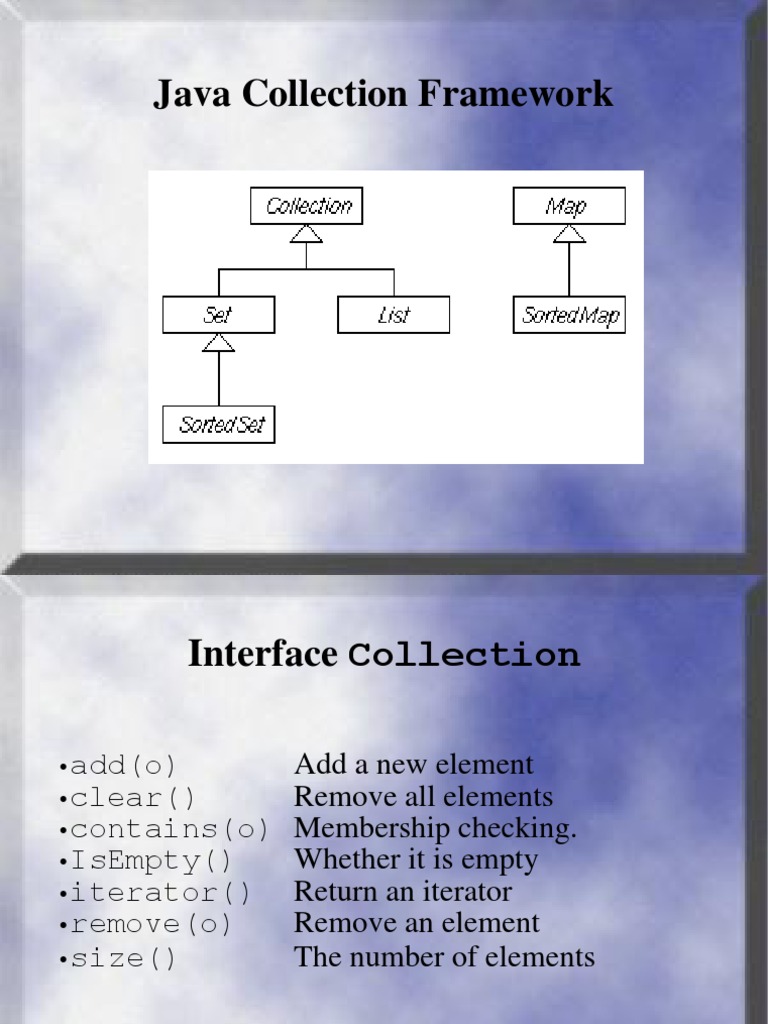Collections in Java | PDF | Programming Paradigms | Algorithms And Data Structures