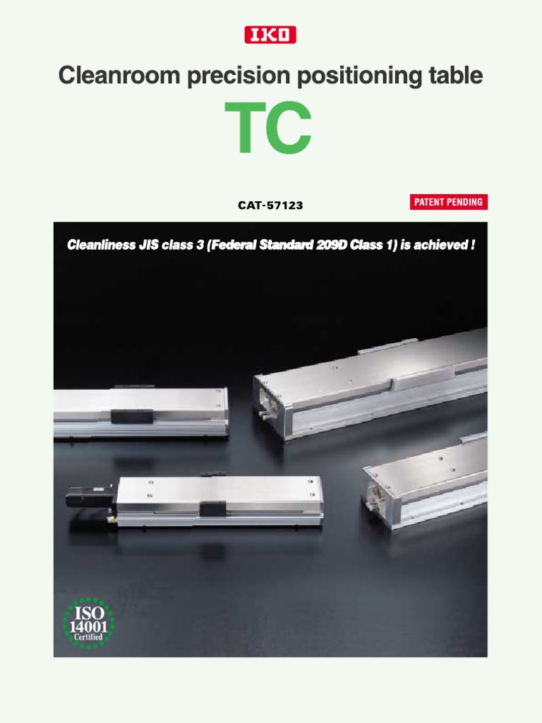 TC (Cleanroom Precision Positioning Table) | PDF | Electric Motor ...