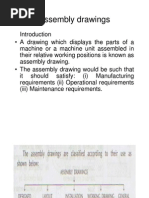 Assembly Drawing Exercises | PDF | Engineering