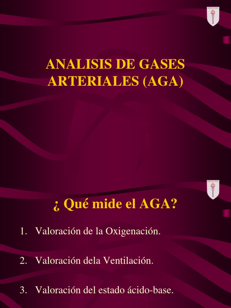 Analisis de Gases Arteriales Aga | PDF | Fisiología | Especialidades ...