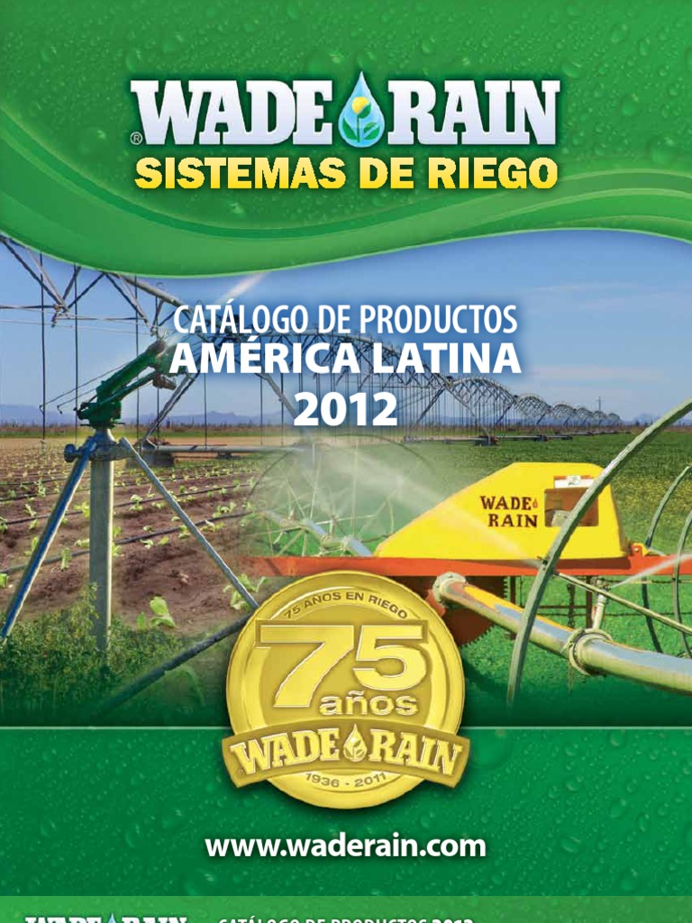 Wade Rain Catalogo de Productos 2012 | PDF | Aleación | Tornillo